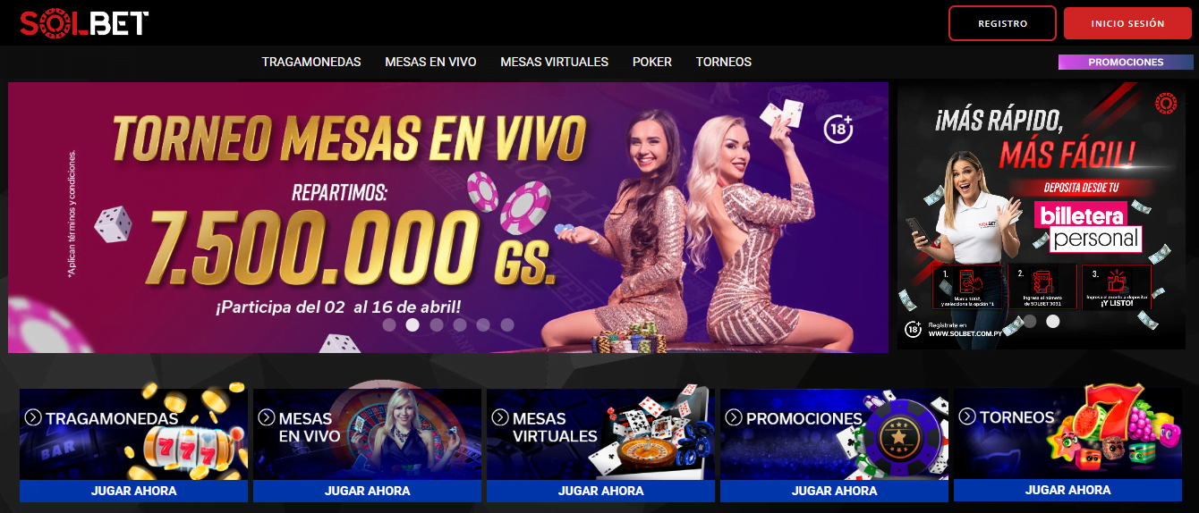 SOLBET | TODOS los BONOS de BIENVENIDA en Paraguay - Bonos sin Deposito ...